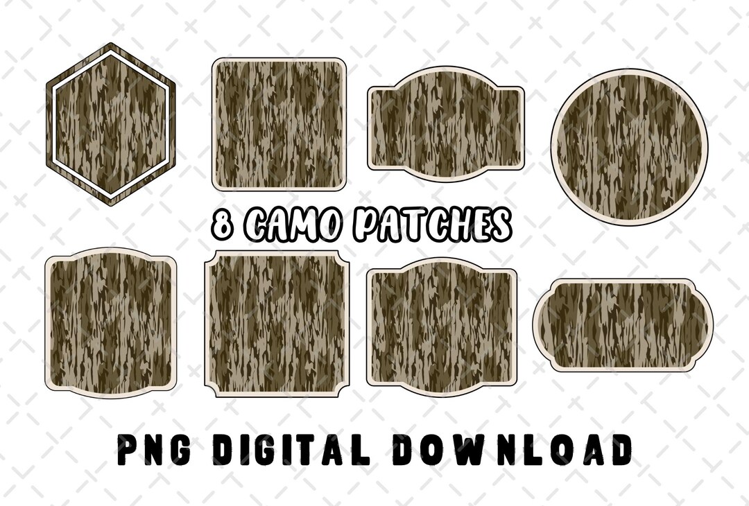 Camo Patches PNG, Camouflage Duck Hunting PNG, Camo Hunting Sublimation ...