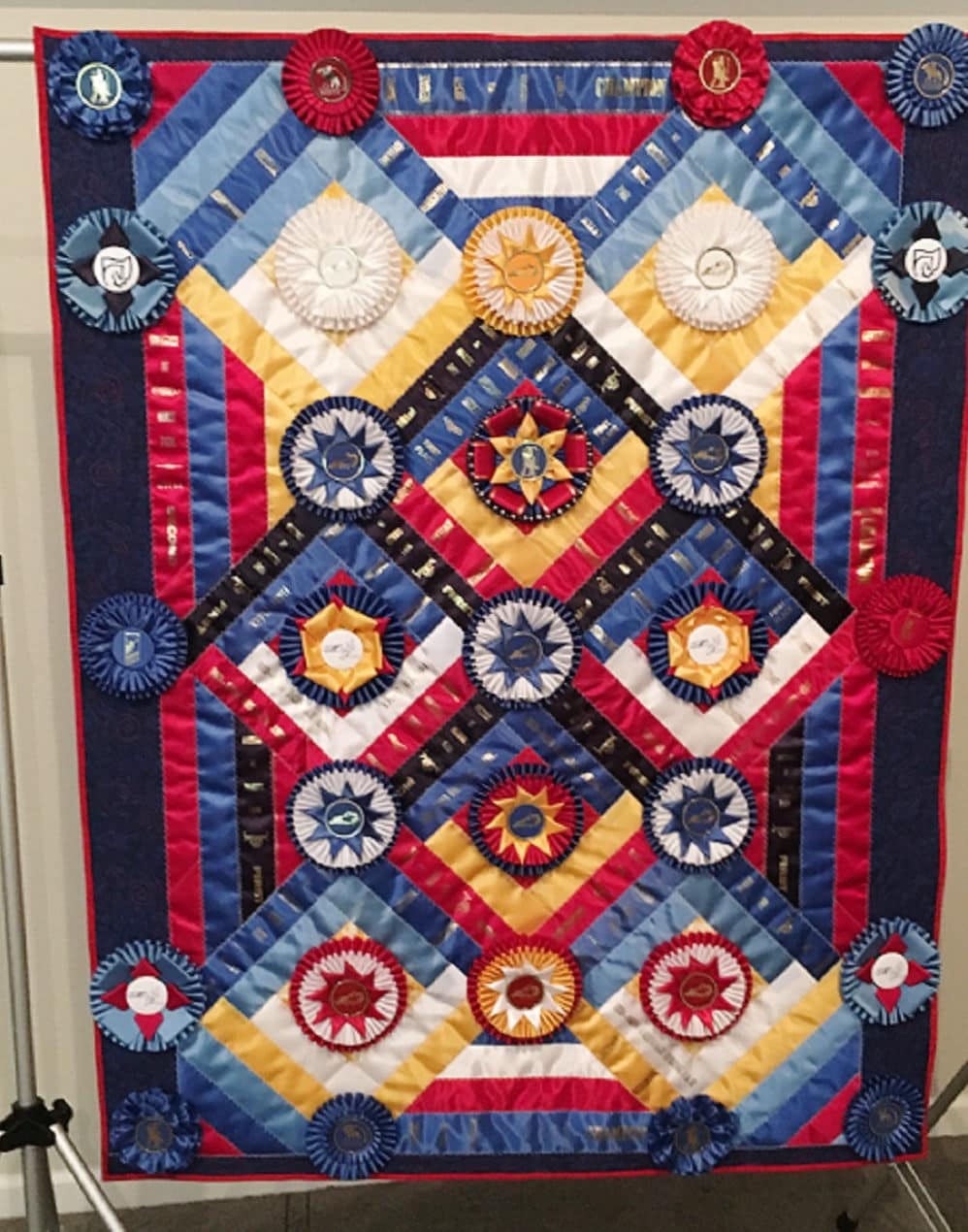 Handmade Award Ribbon Quilt | Etsy