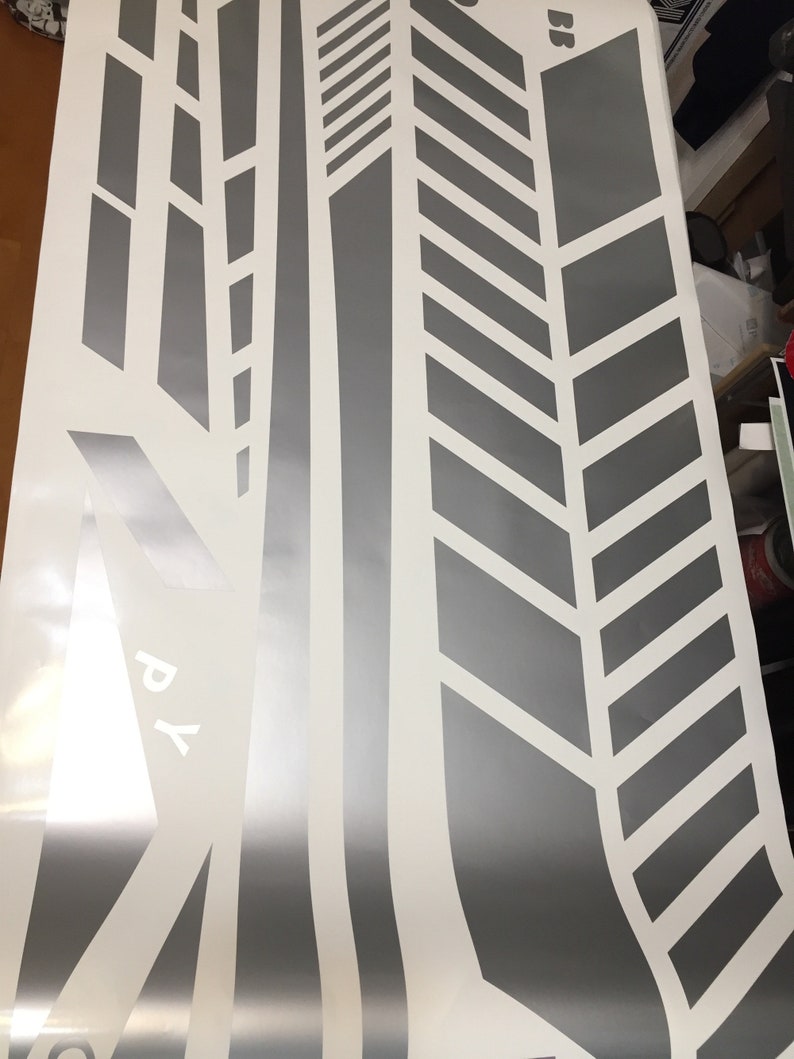 Tige Custom Z2 Vinyl Graphic Kit Upgrade. Fits All Boats, Metallic ...