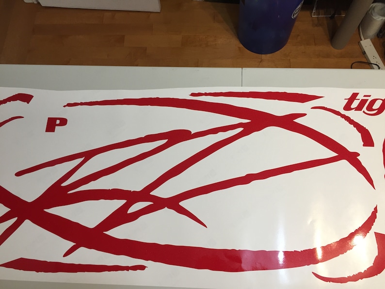 Tige RZ2 Boat Vinyl Graphics Kit, Metallic Color Options - Etsy