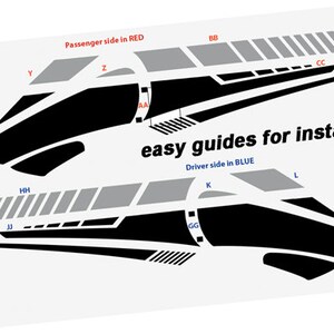 Tige Custom Z2 Vinyl Graphic Kit Upgrade. Fits All Boats, Metallic ...