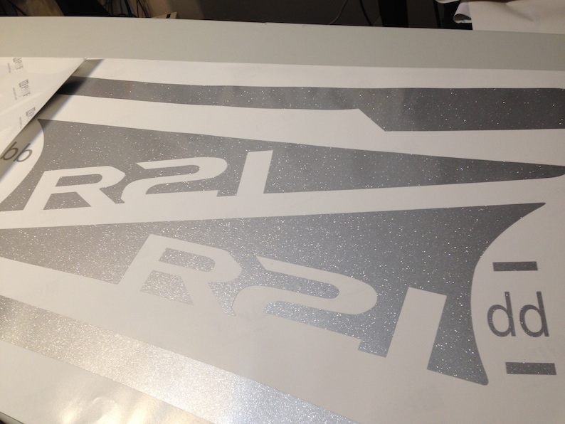 Tige R20/21 Boat Decal Kit, Metallic Vinyl Upgrade - Etsy