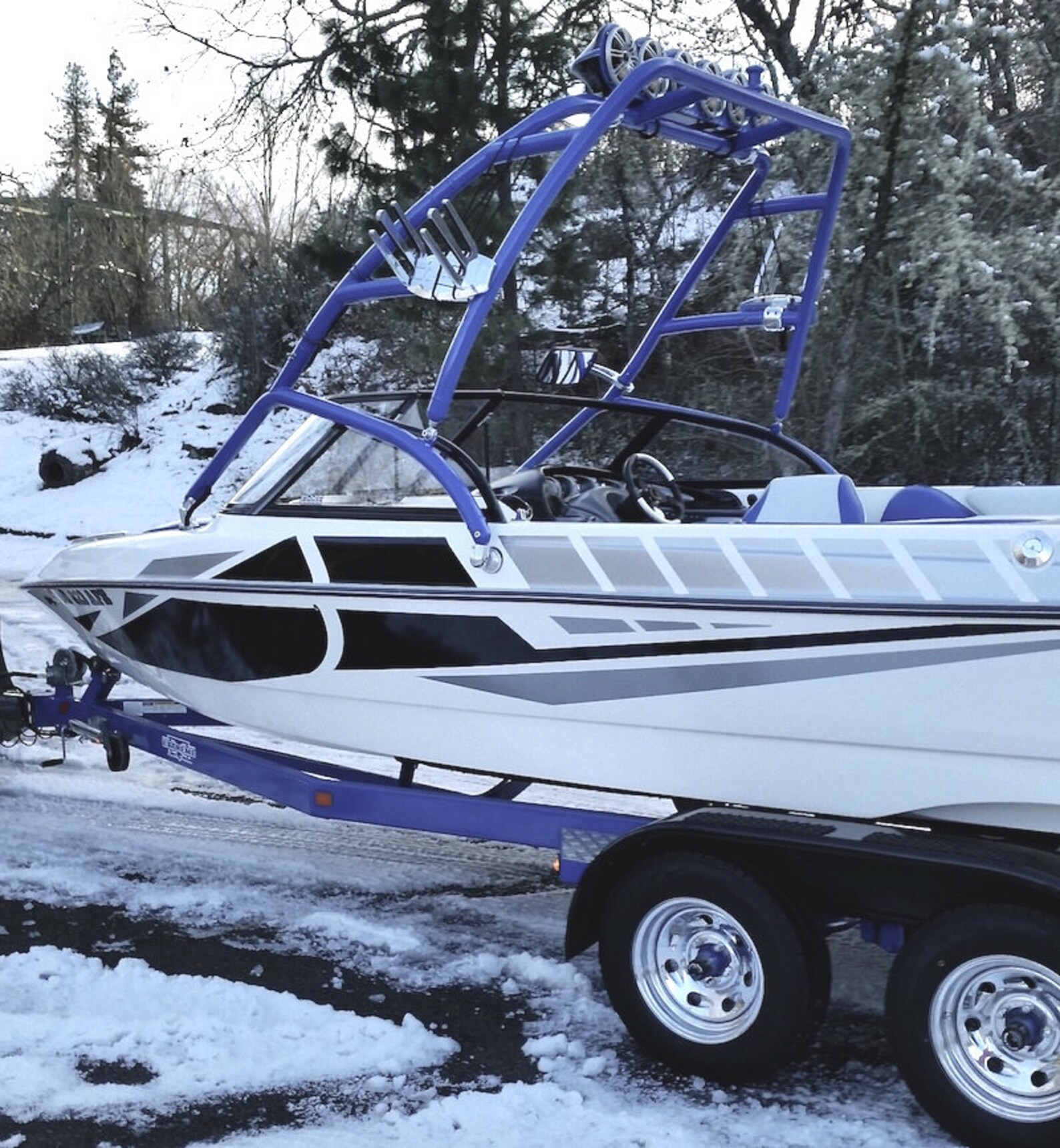 Tige Custom Z2 Vinyl Graphic Kit Upgrade. Fits All Boats, Metallic ...