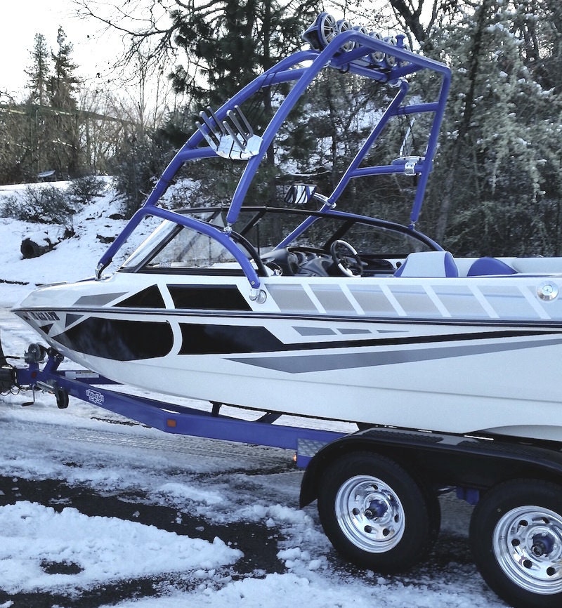 Tige Custom Z2 Vinyl Graphic Kit Upgrade. Fits All Boats, Metallic ...