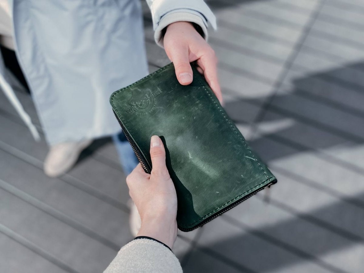 Wristlet wallet Cell phone wristlet Travel wallet Personalized | Etsy