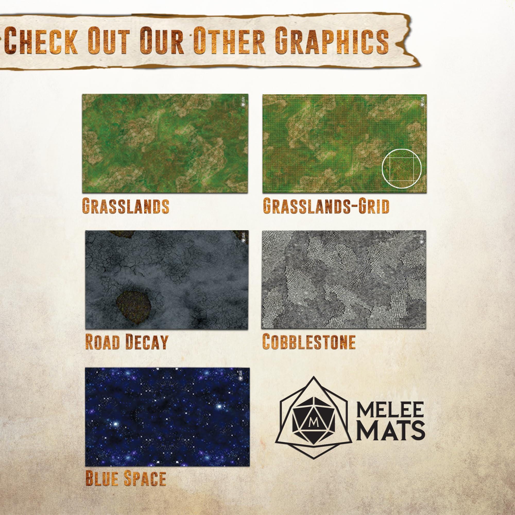 Wargaming Battle Mat, 48"x72" - Terrain for Warhammer 40K, Dungeons and ...
