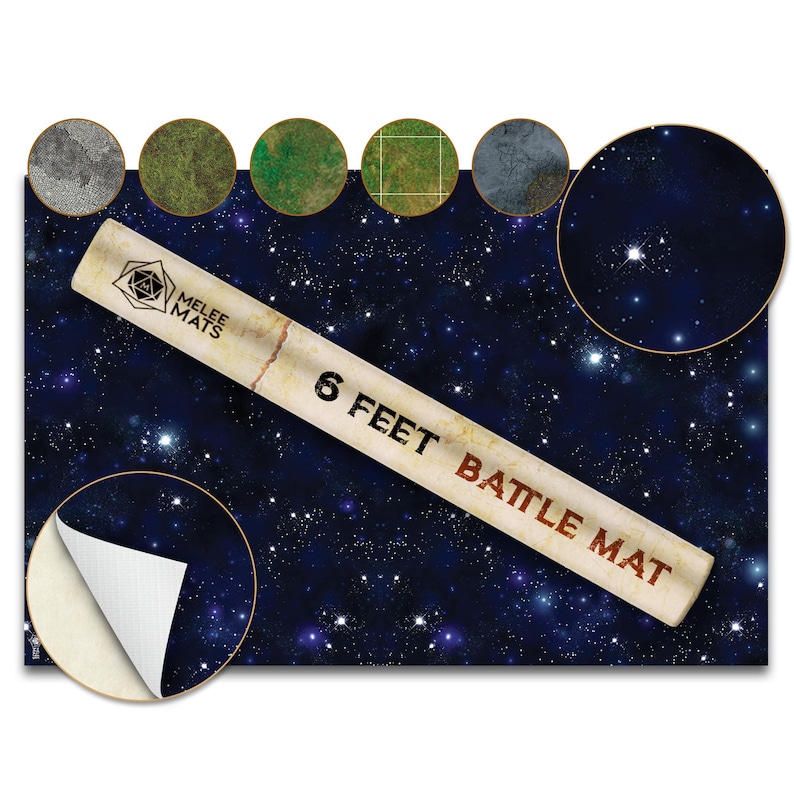 Wargaming Battle Mat, 48"x72" - Terrain for Warhammer 40K, Dungeons and ...