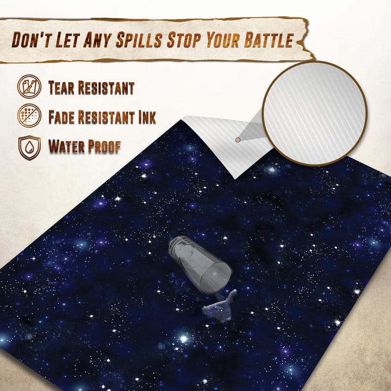 Wargaming Battle Mat, 48"x72" - Terrain for Warhammer 40K, Dungeons and ...