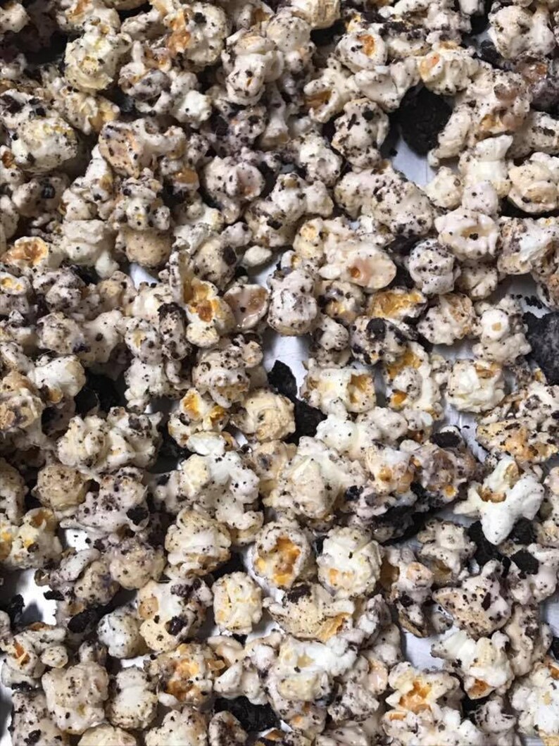 Gourmet Cookies N Cream Popcorn Made with Oreos TM 8 oz Bag | Etsy