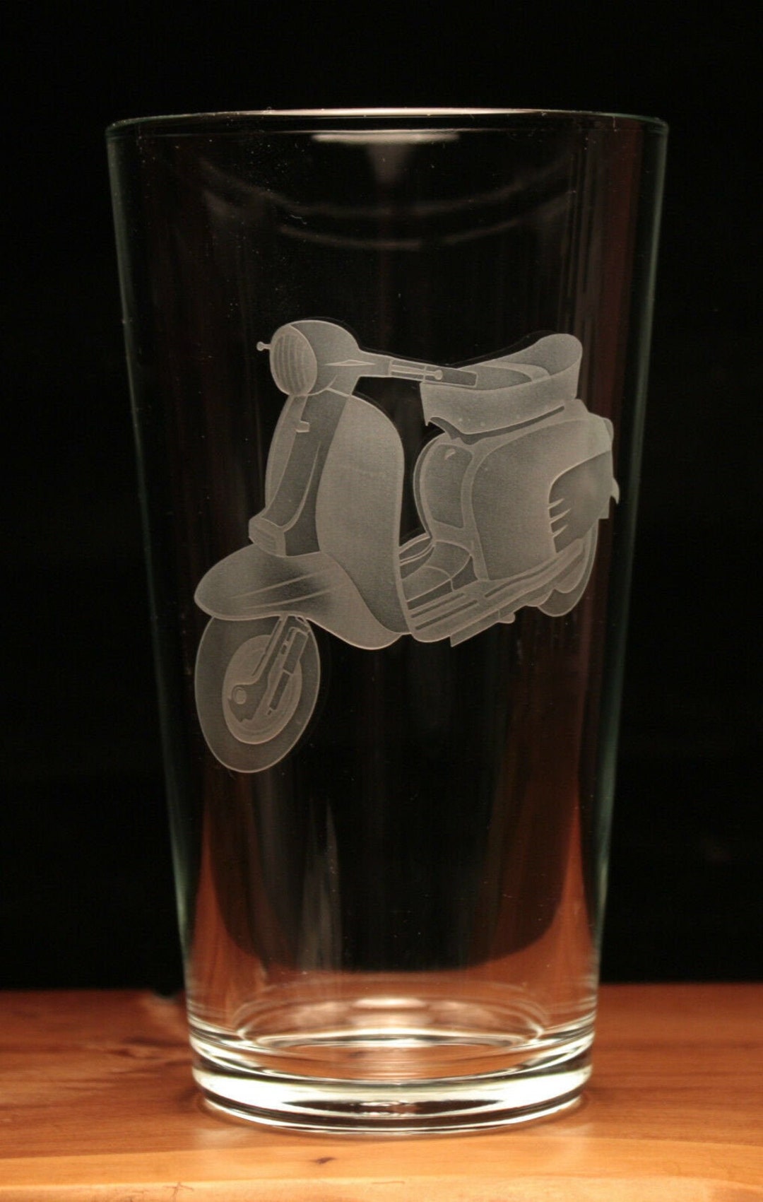 Lambretta Scooter Motorcycle Bike Engraved Pint Glass Gift Present - Etsy