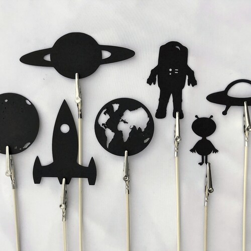 Beauty & the Beast: Silhouette Shadow Puppet Set | Etsy