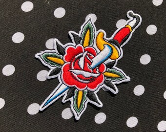 Dagger patch | Etsy