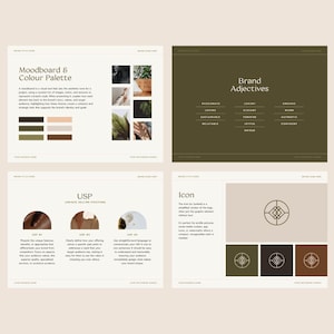 Brand Style Guidelines Canva Template, Brand Manual, Brand Identity ...