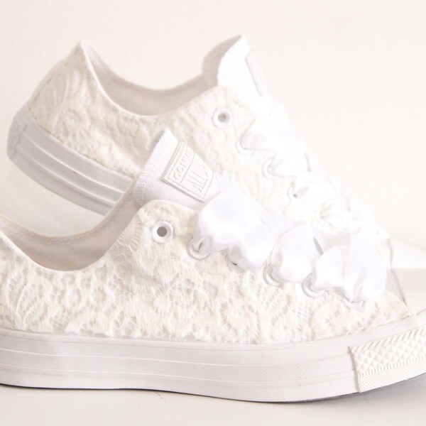 Lace Converse - Etsy
