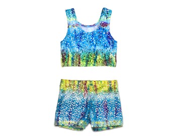 Girls Dance Crop Top | Etsy