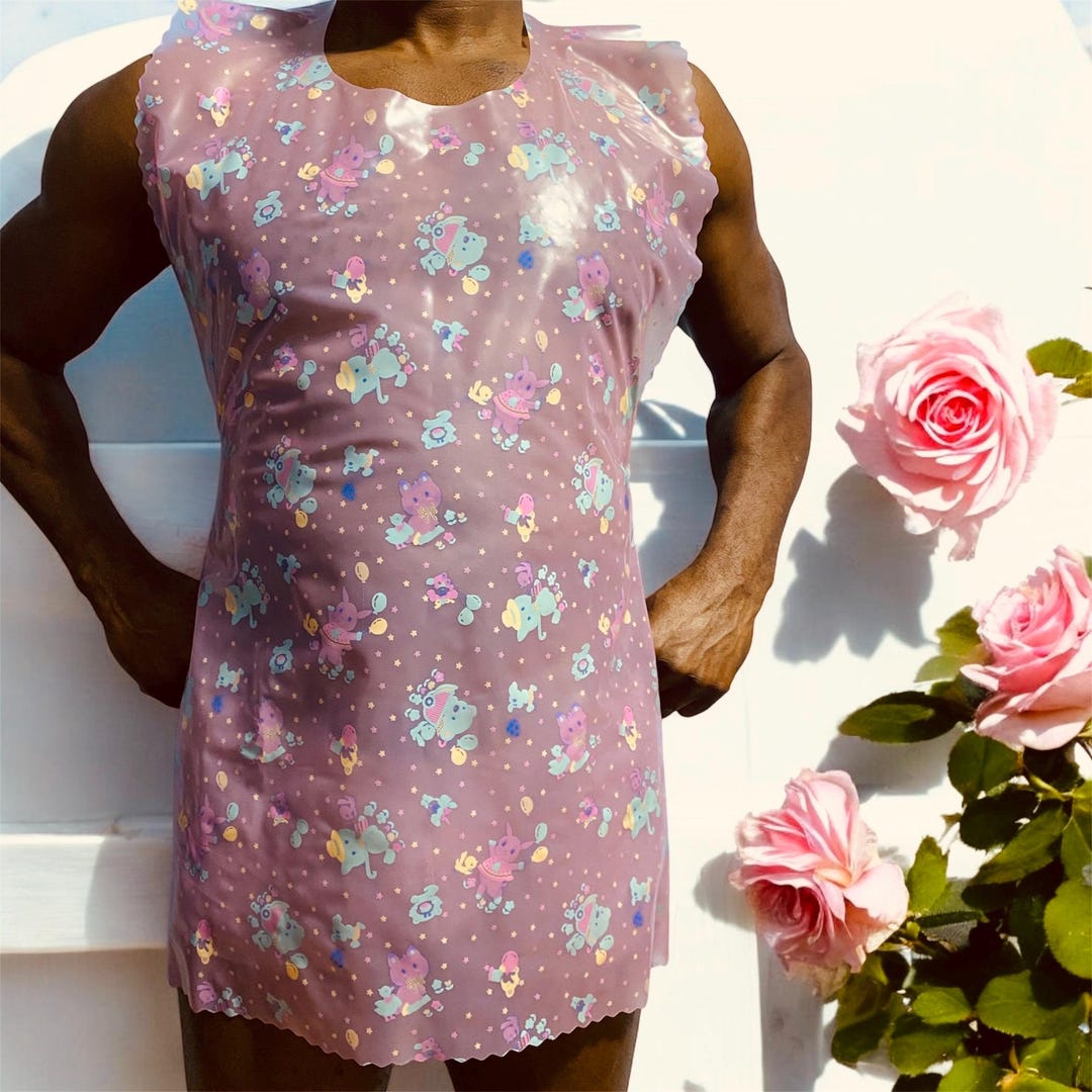 PVC Apron With Wavy Edging, Perfect for Messy Play. Sensory Pleasure ...