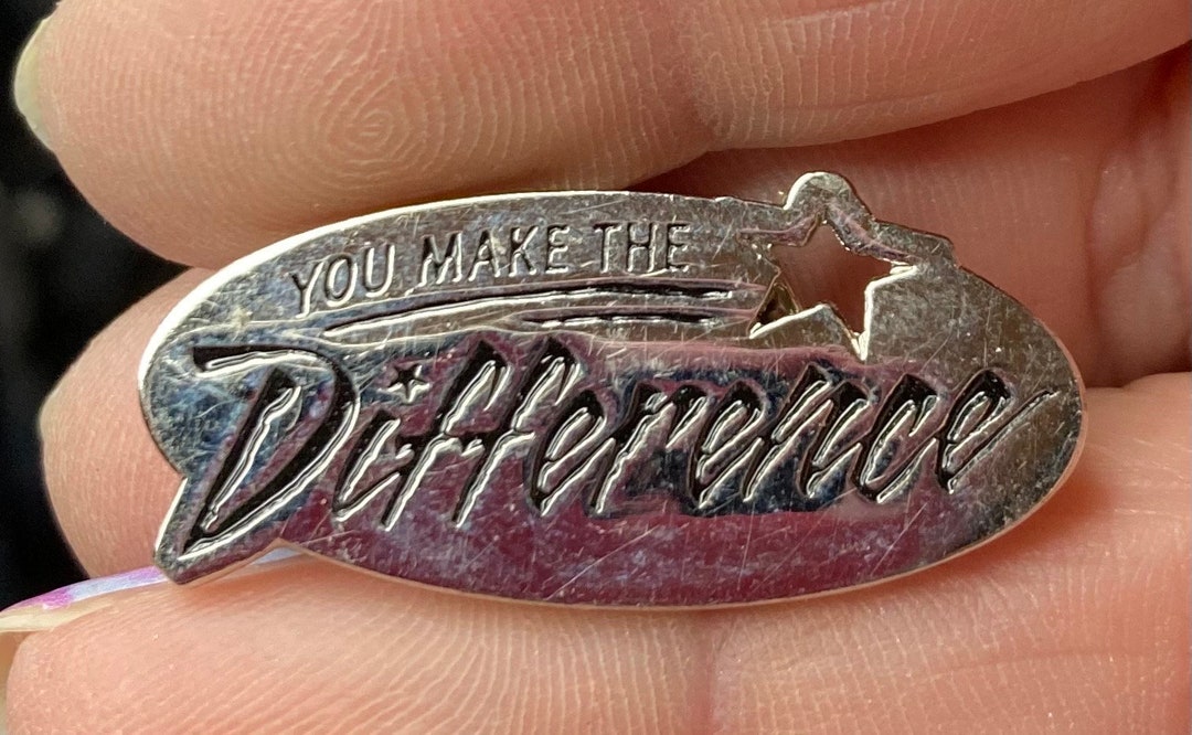 You Make the Difference Star Lapel Pin Sweater Jacket Hat Vest K515 - Etsy