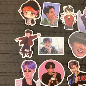 50 Waterproof BTS Boy Band Sticker Lot Car Laptop Decals Colorful R10 ...