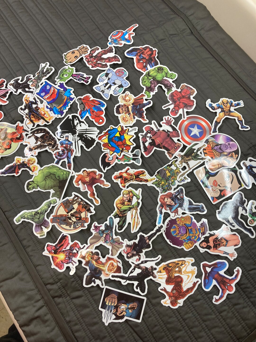 50 Marvel Characters Sticker Lot Car Laptop Decals Colorful R3 - Etsy