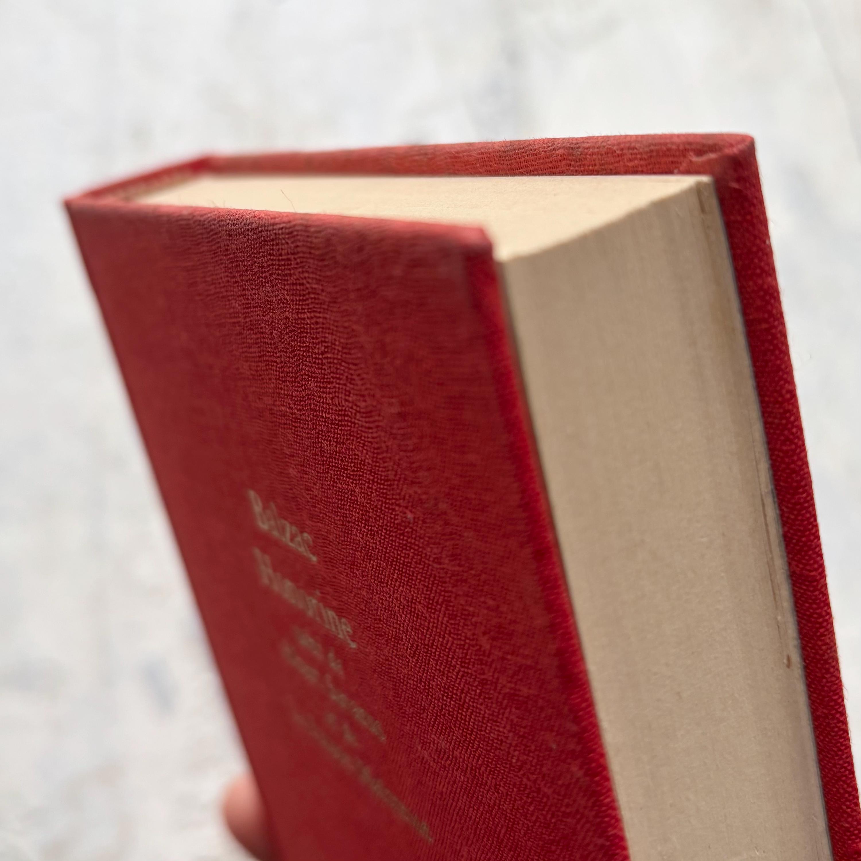 Vintage Book in French, "honorine" Classic Novel by Honoré De Balzac ...