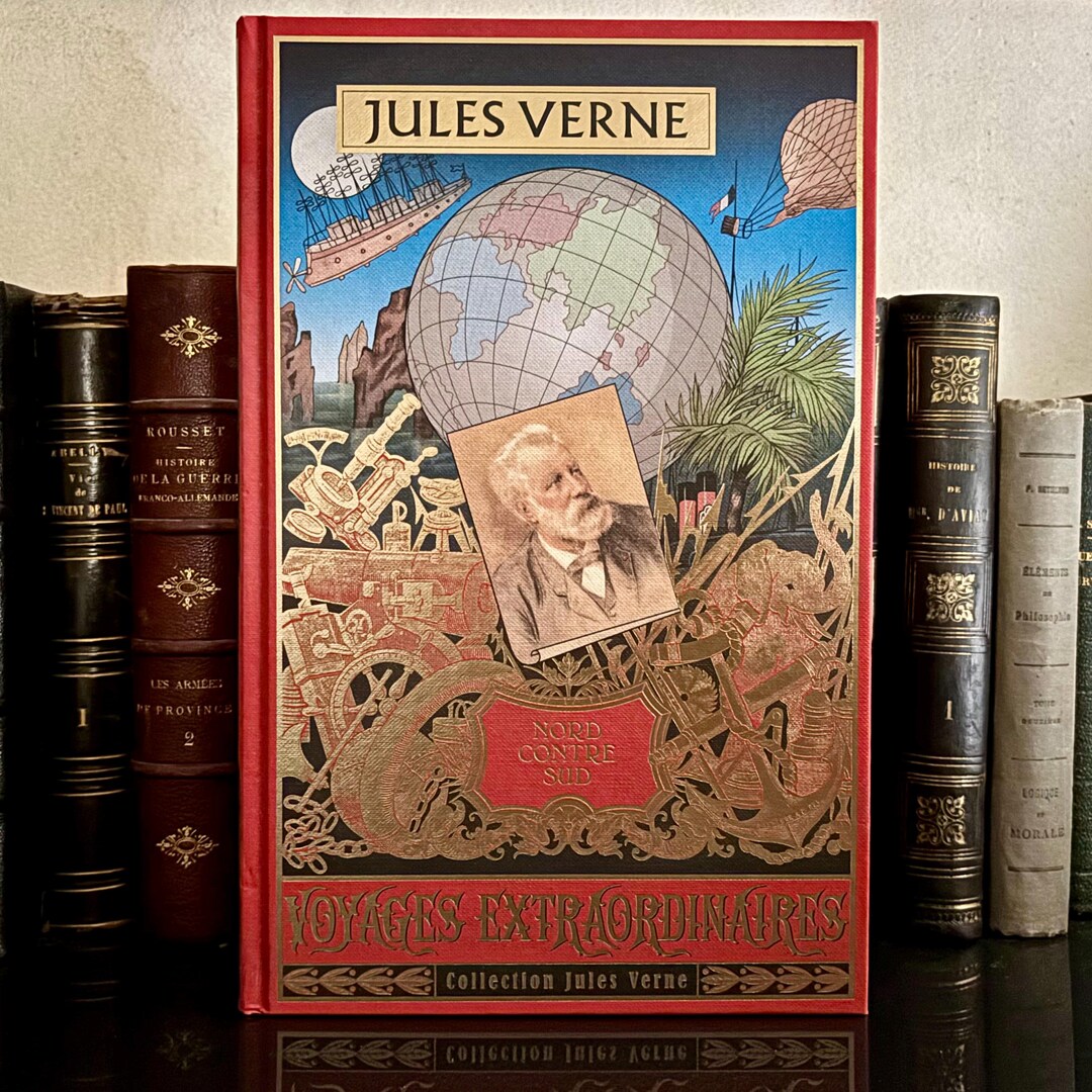 Vintage Book in French "nord Contre Sud" (texar's Revenge, Or, North ...