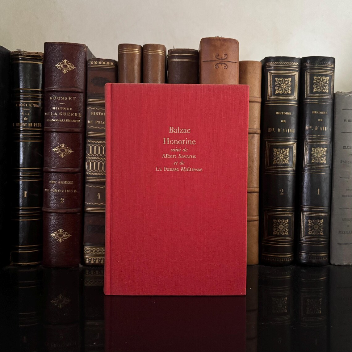Vintage Book in French, "honorine" Classic Novel by Honoré De Balzac ...