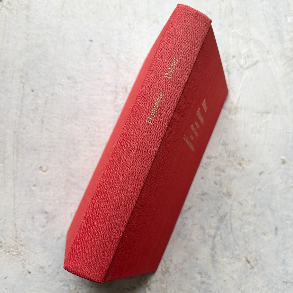 Vintage Book in French, "honorine" Classic Novel by Honoré De Balzac ...