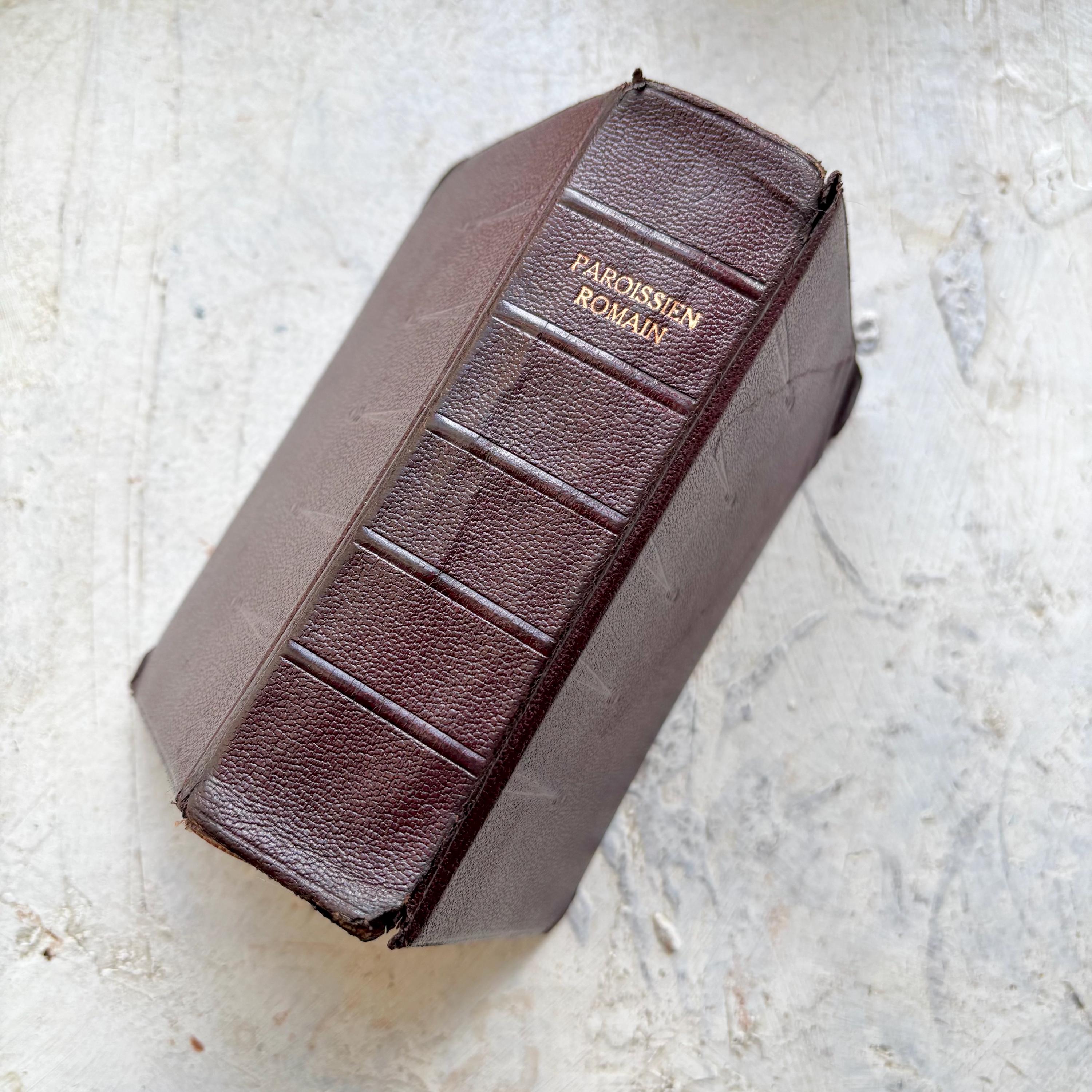 Antique Catholic Parishioner in French and Latin "nouveau Paroissien ...