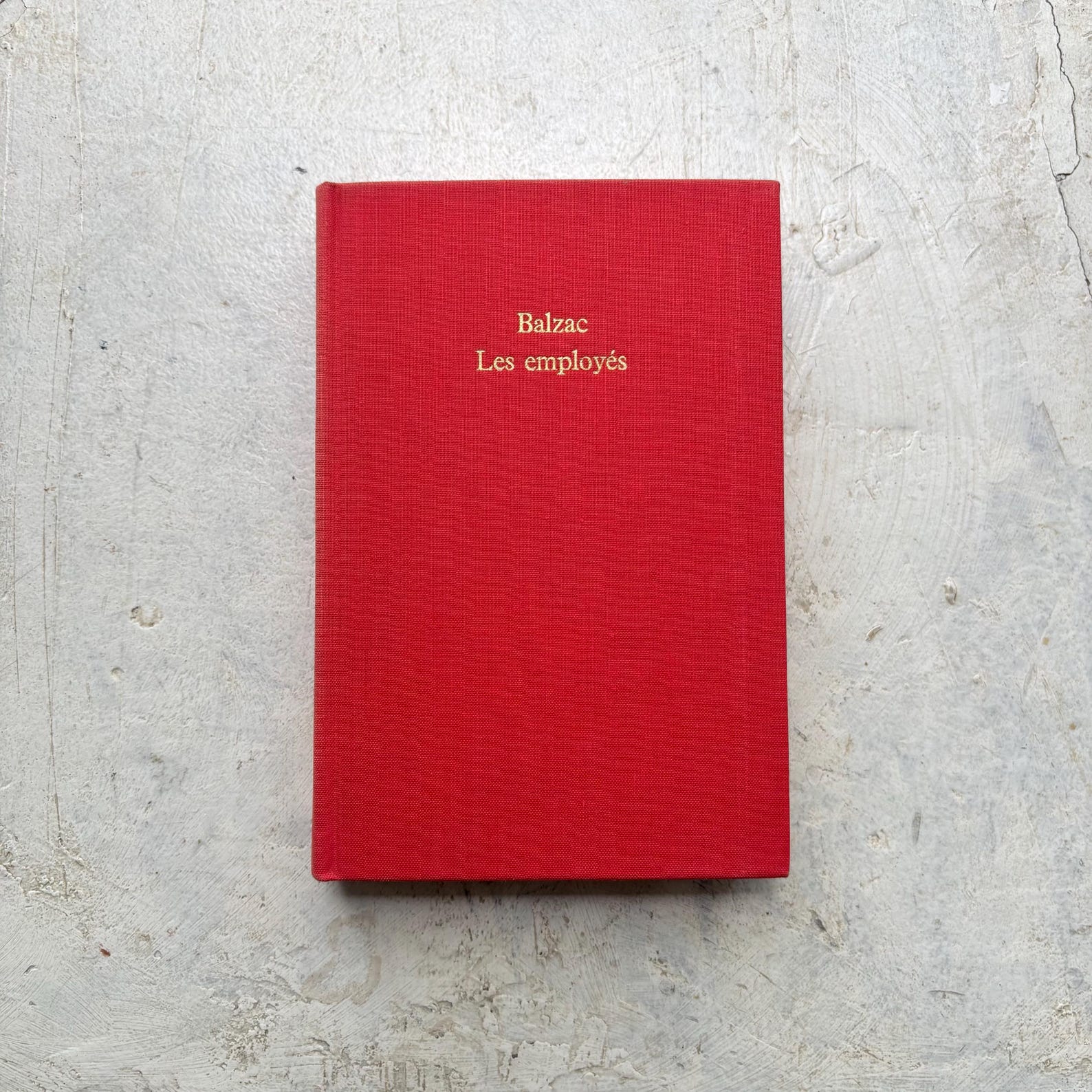 Vintage Book in French, "les Employés" Classic Novel by Honoré De ...