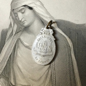 Antique PENIN PONCET Medal Made in France in the 1900's, Pilgrimage to ...