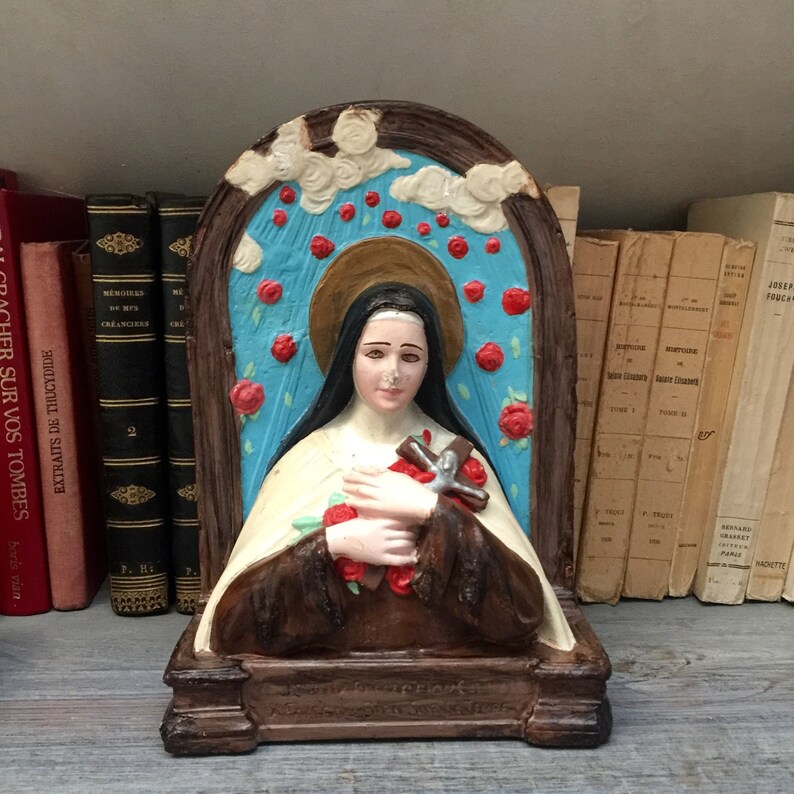 Charming Antique Statue of Saint Therese of the Child Jesus - Etsy