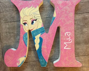 Frozen letters | Etsy