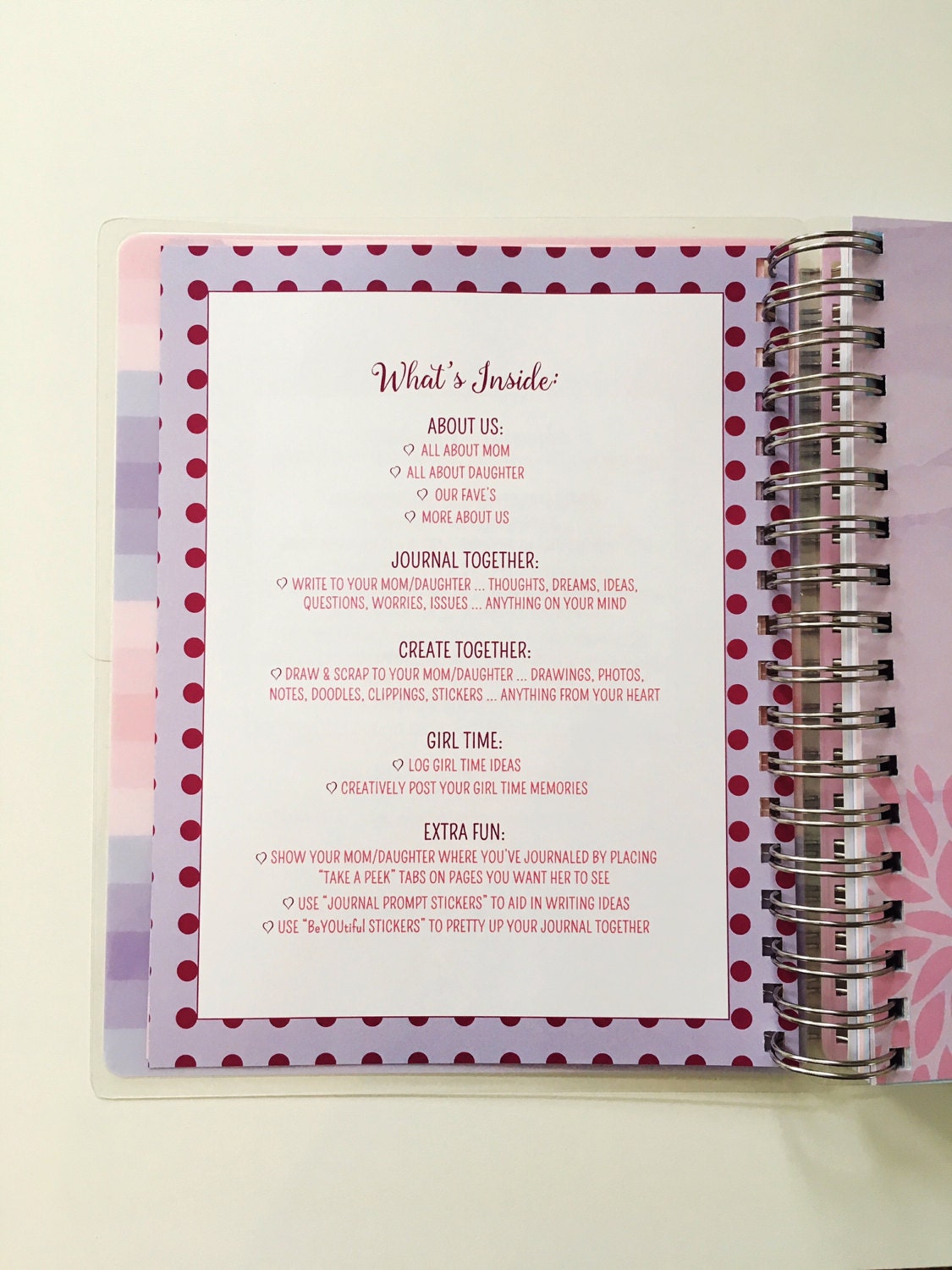 Mom & Daughter Journal | Tell Me Anything Shared Journal and Scrapbook ...