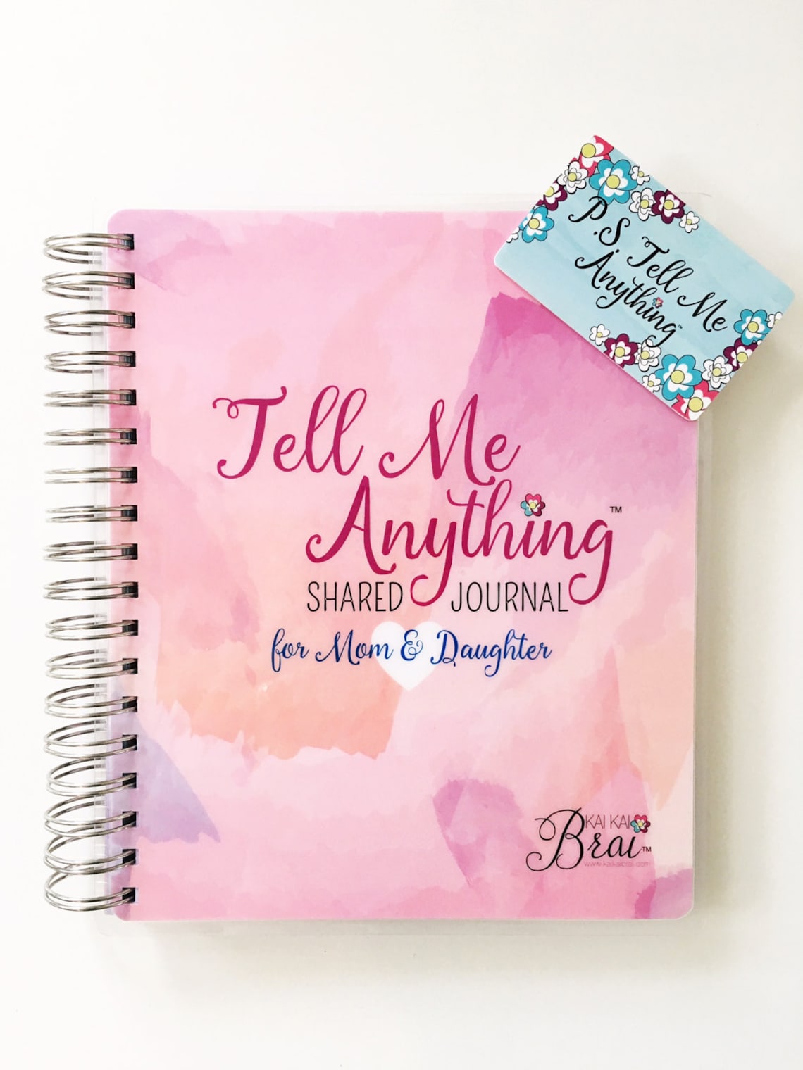 Mom & Daughter Journal | Tell Me Anything Shared Journal and Scrapbook ...