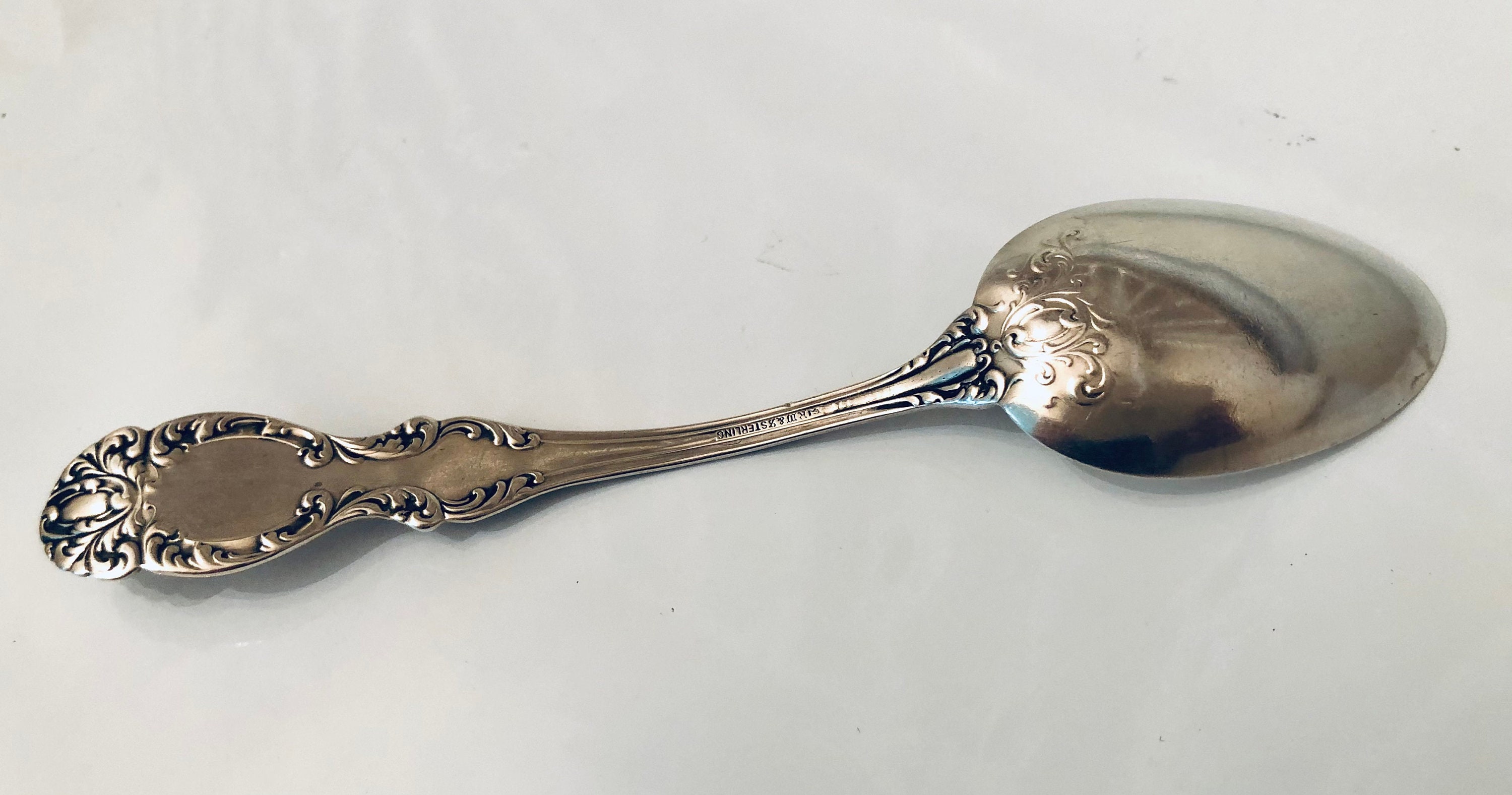 Antique R. Wallace and Sons RM & S Sterling Silver Brooklyn - Etsy