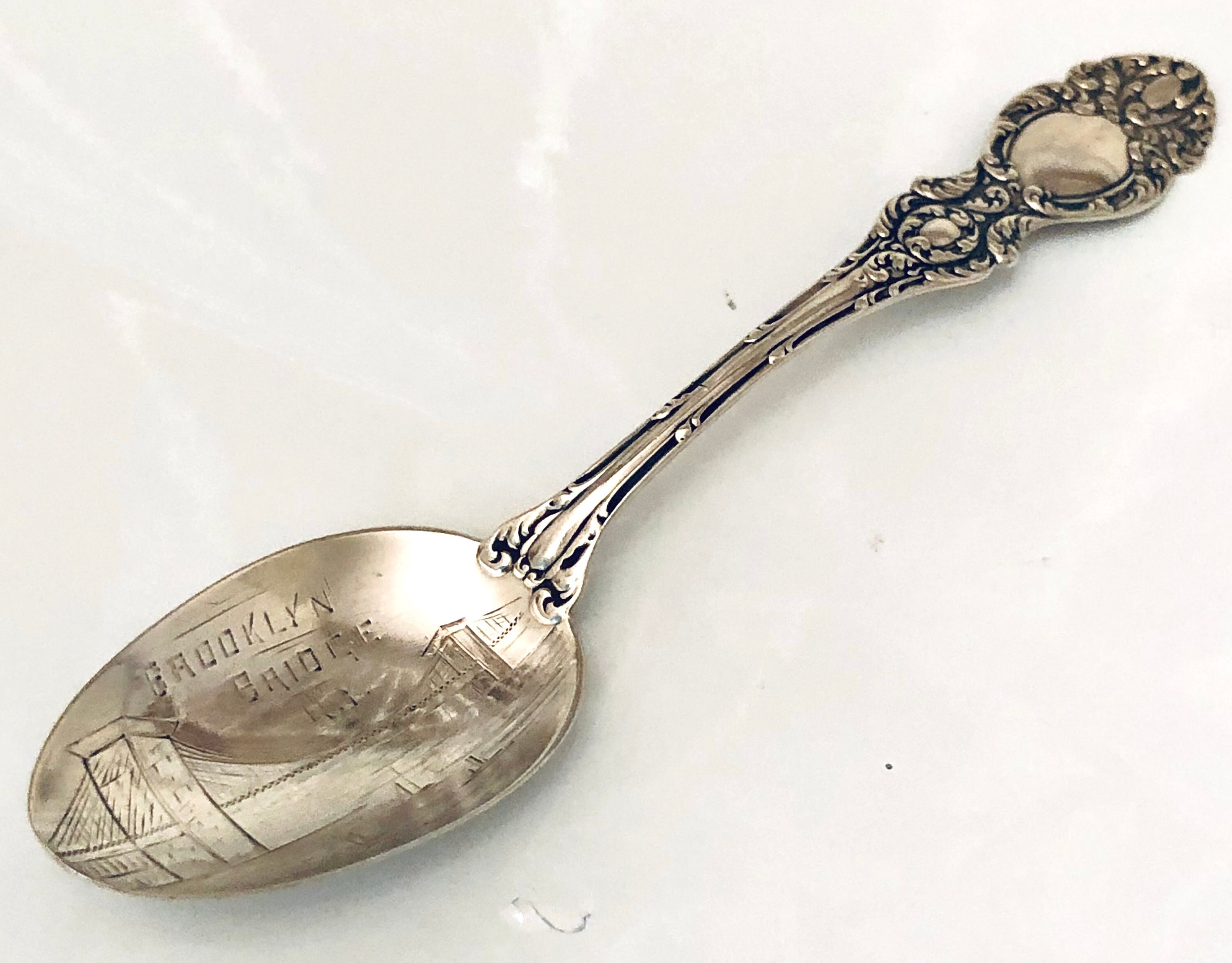 Antique R. Wallace and Sons RM & S Sterling Silver Brooklyn | Etsy