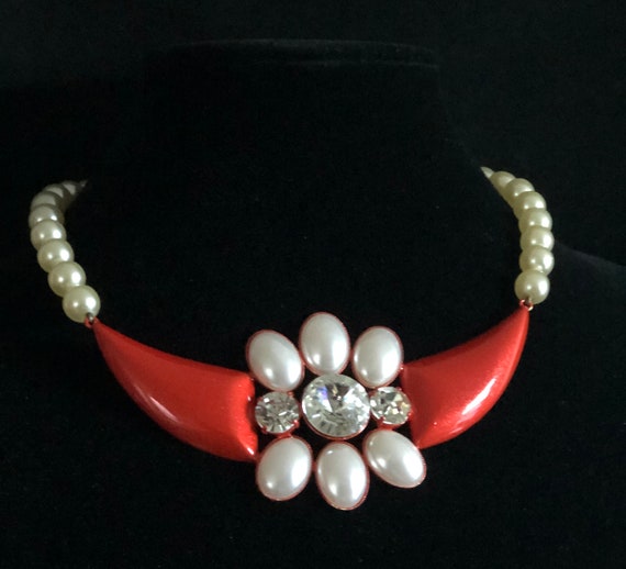 Vintage Signed Alexandra Coster Made in Italy BOLD Fa… - Gem