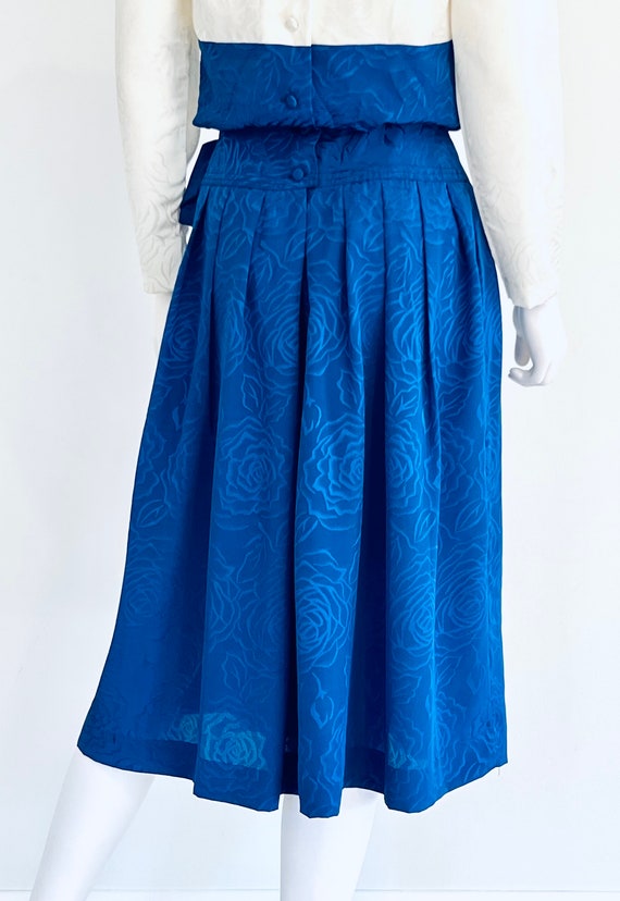 Vintage C1980s Joan Sparks For Daniel Barrett White &… - Gem