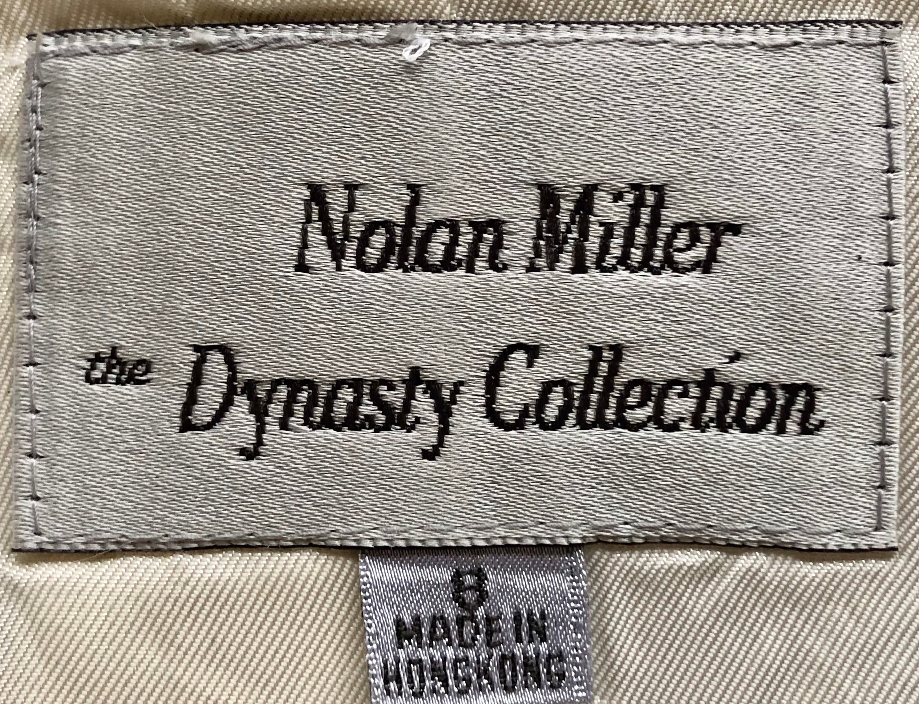 Vintage 1980s Nolan Miller for Dynasty Collection, Formal off White ...