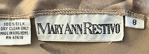 Vintage C1980s Mary Ann Restivo Pure Lustrous Silk Fl… - Gem