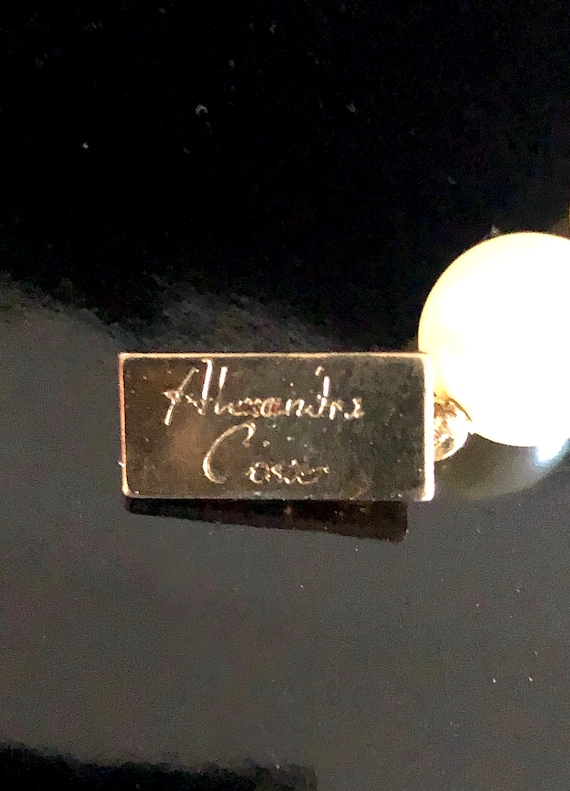 Vintage Signed Alexandra Coster Made in Italy BOLD Fa… - Gem