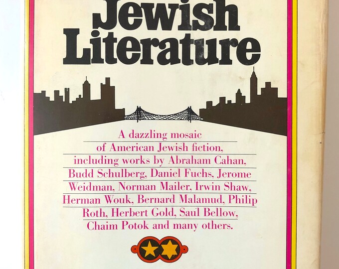 The Rise of American Jewish Literature, Anthology, Angoff & Levin ...