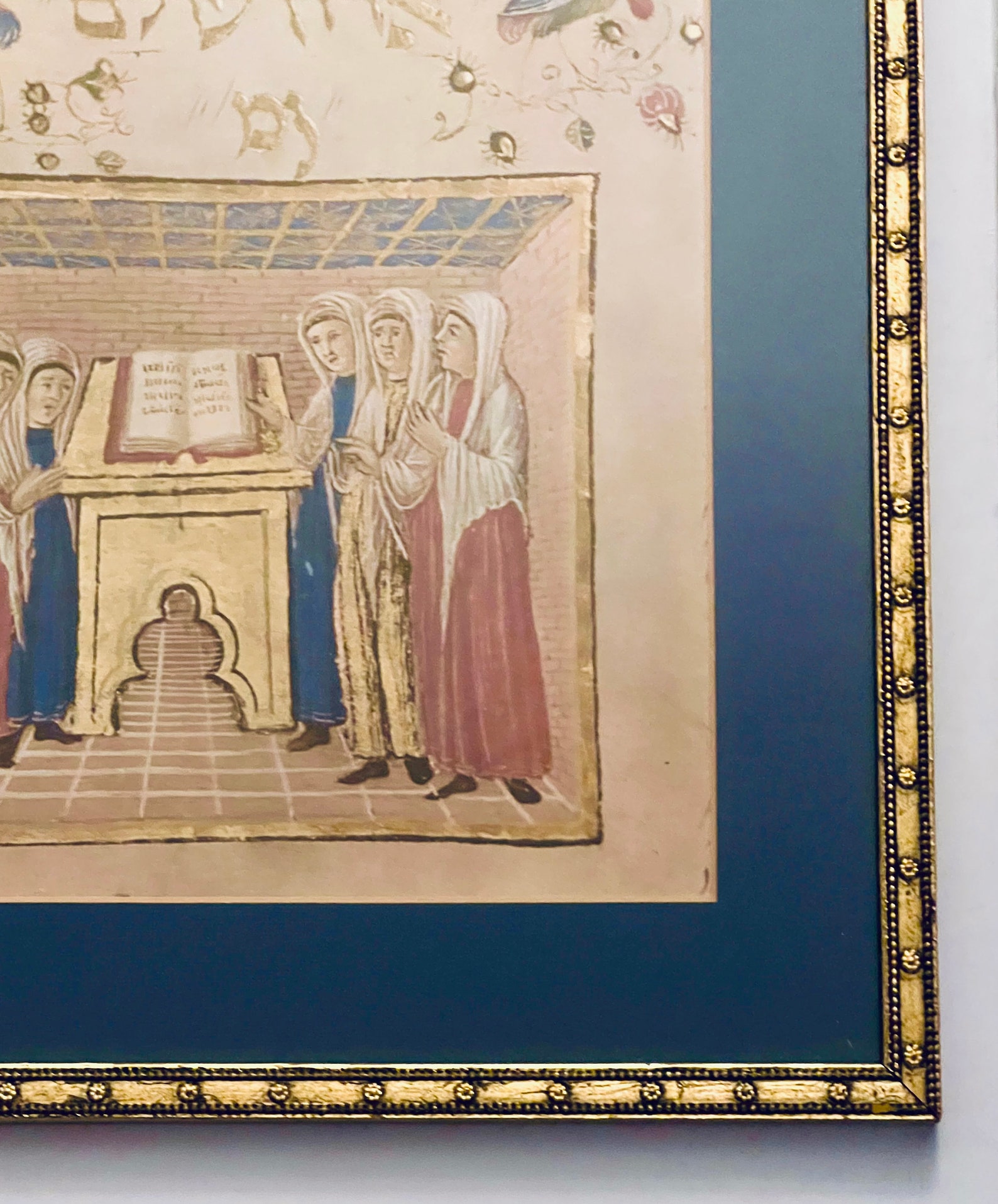 Vintage C1990s Framed Hebrew Jewish Israel Art, Adom Olam, Judaica - Etsy