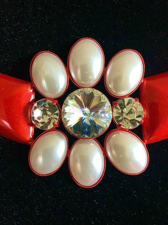 Vintage Signed Alexandra Coster Made in Italy BOLD Fa… - Gem