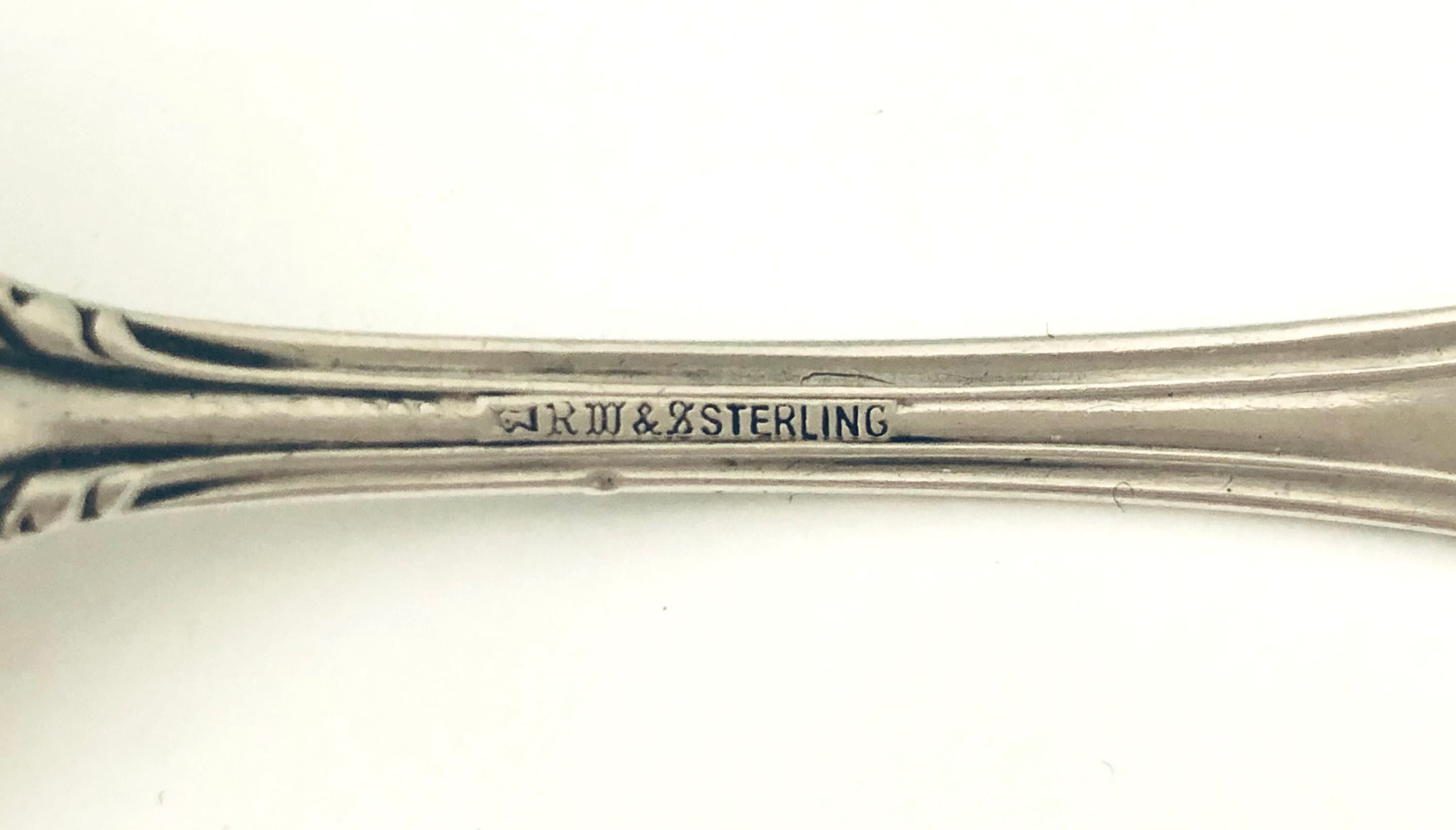 Antique R. Wallace and Sons RM & S Sterling Silver Brooklyn - Etsy