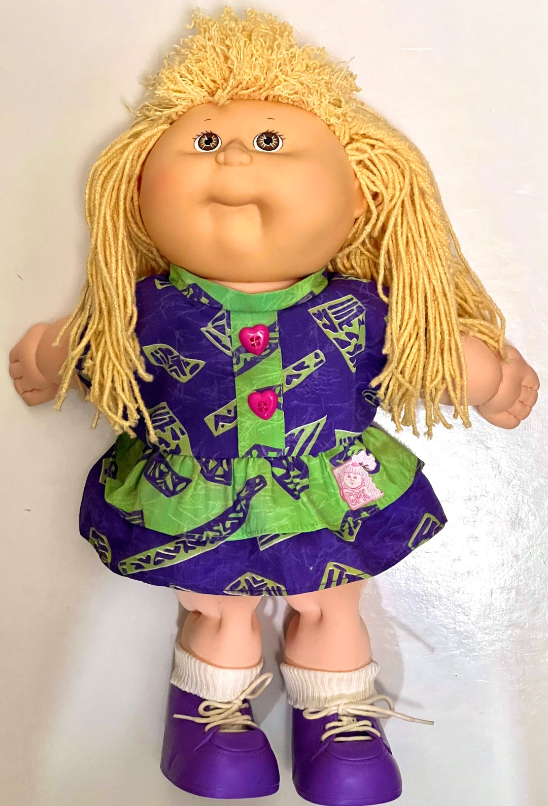 Vintage 1991 Hasbro Inc. Pretty Crimp N' Curl Cabbage Patch Kids Doll, First Edition, Signed ...