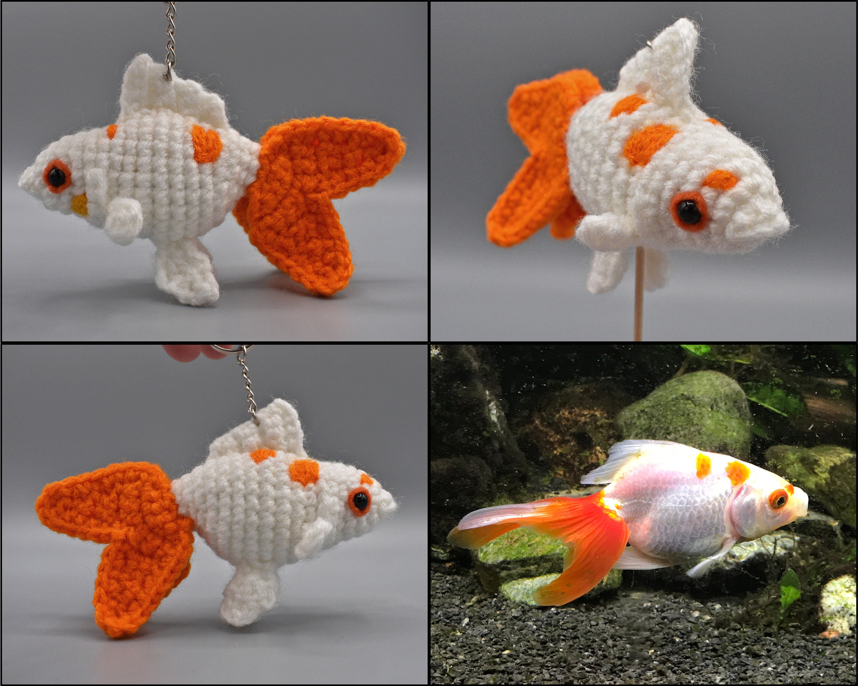 Custom Goldfish Keychain — Kendra's Crafty Crafts