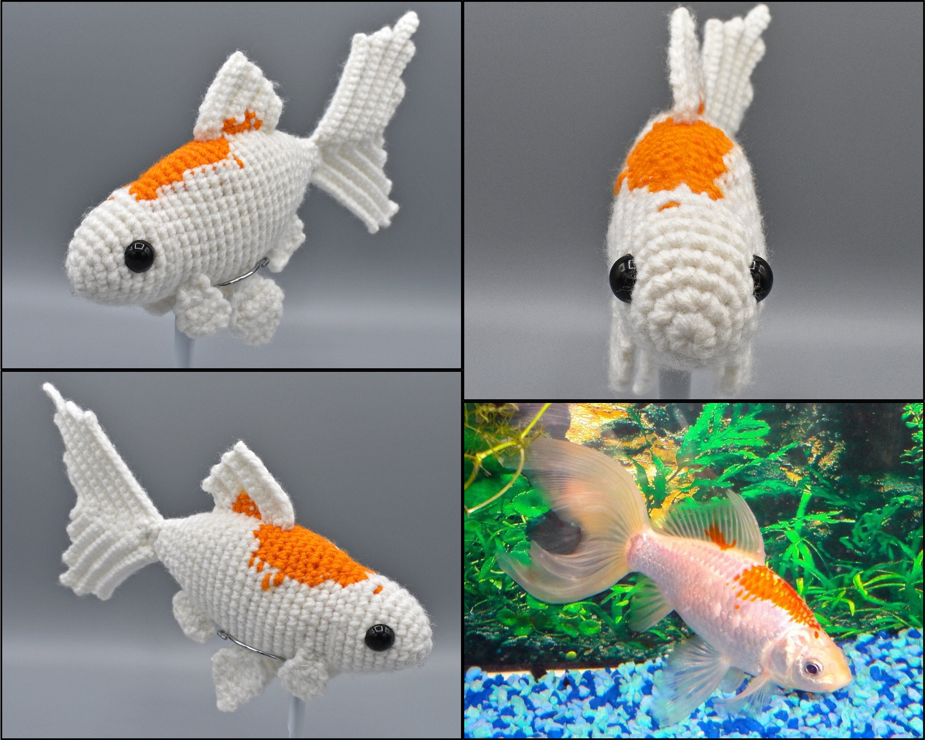 Custom Fancy Goldfish — Kendra's Crafty Crafts