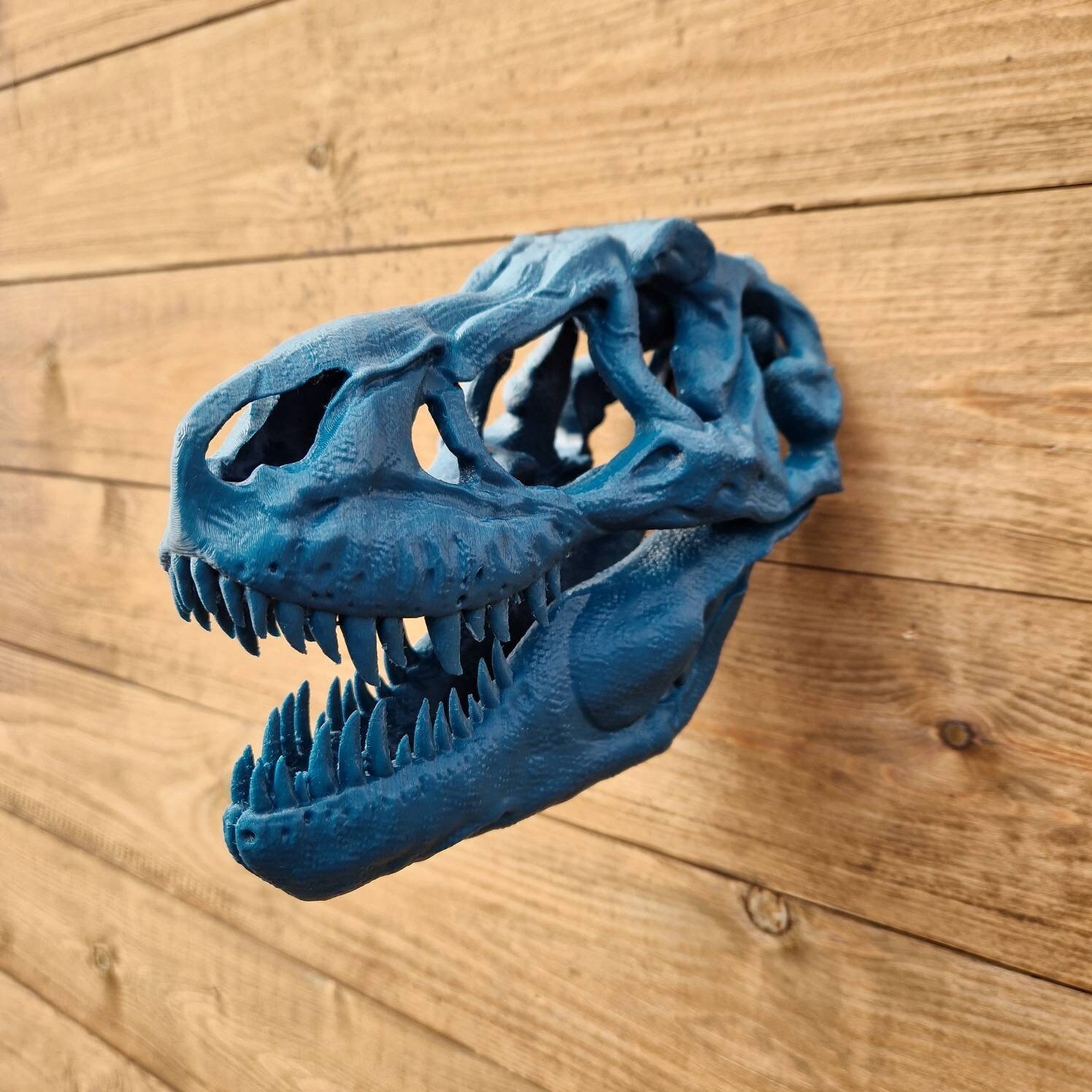 Tarbosaurus Skull Art T-rex Dinosaur Wall Mount 3D - Etsy