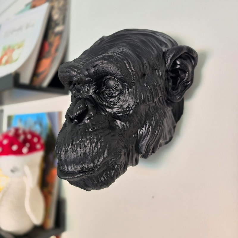 Chimpanzee Art - Etsy